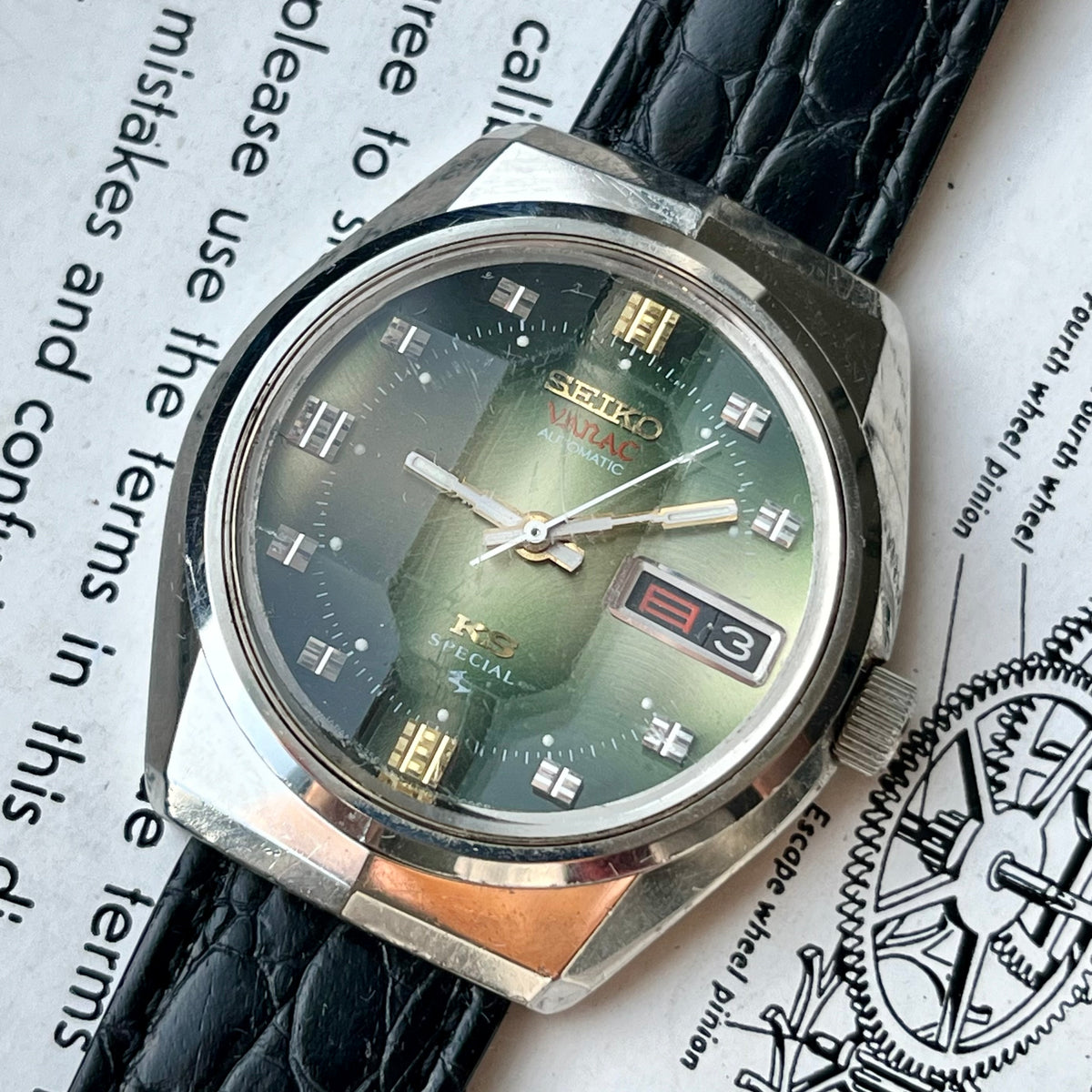 Vintage King Seiko Vanac Special 5256-6000 1973 – WatchEra
