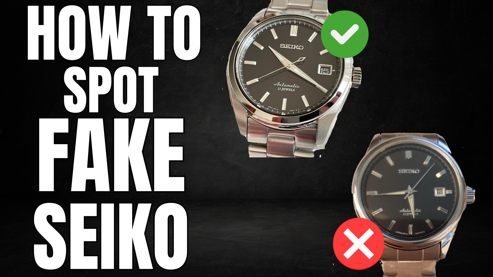 How to Spot a Fake Seiko Watch? – WatchEra