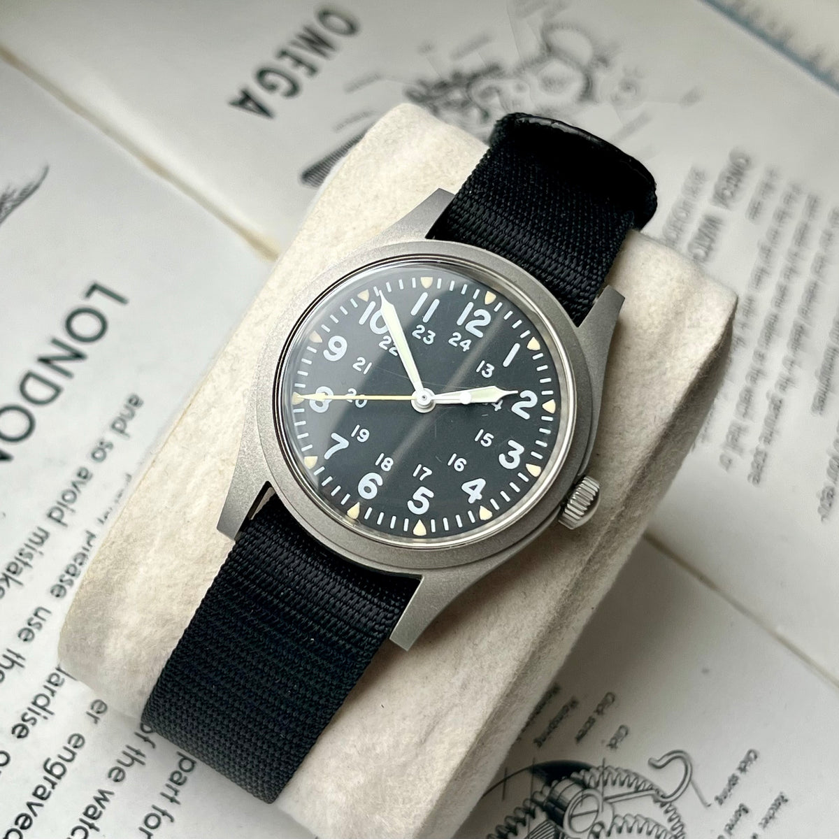 Military Issued Hamilton GG-W-113 Field Watch Mechanical 1985 – WatchEra