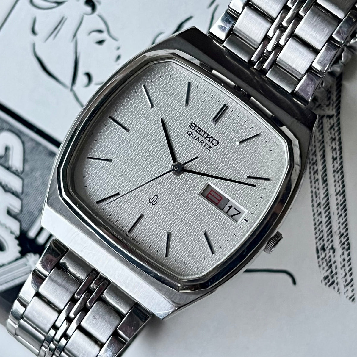 Vintage Seiko Seagull 5933-5040 JDM Quartz Watch 1983 – WatchEra